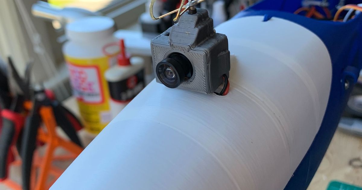 Mounting Bracket for FPV Camera AKK KC53 by Crashoverride | Download ...