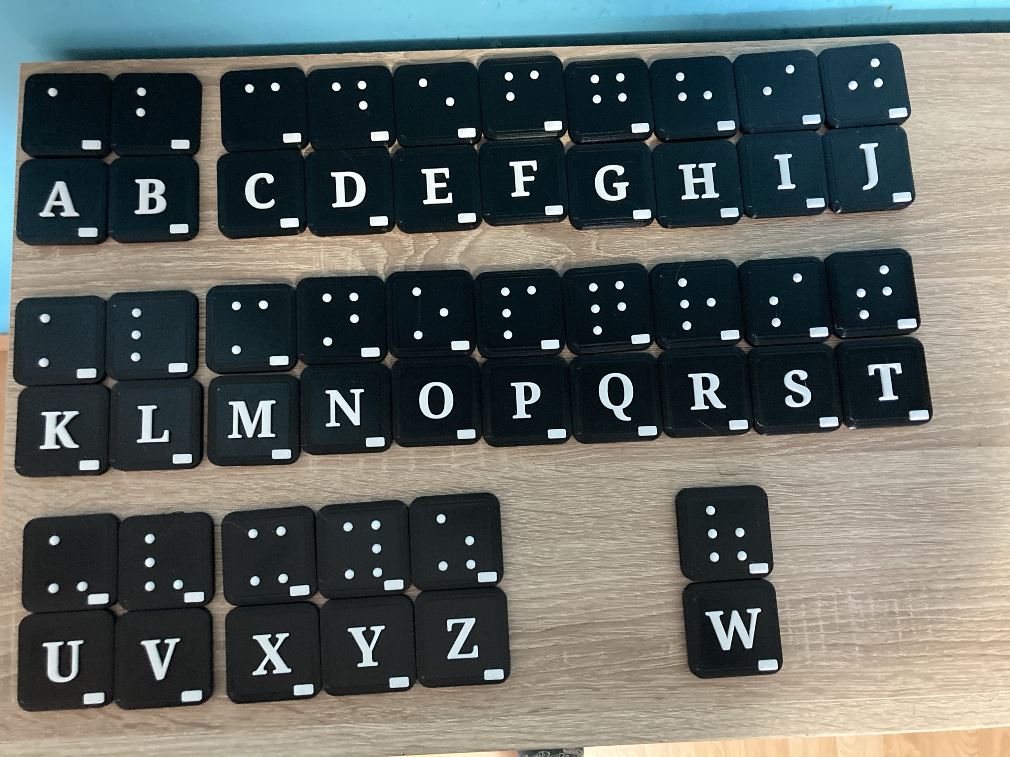Braille writing by JiriVasko | Download free STL model | Printables.com