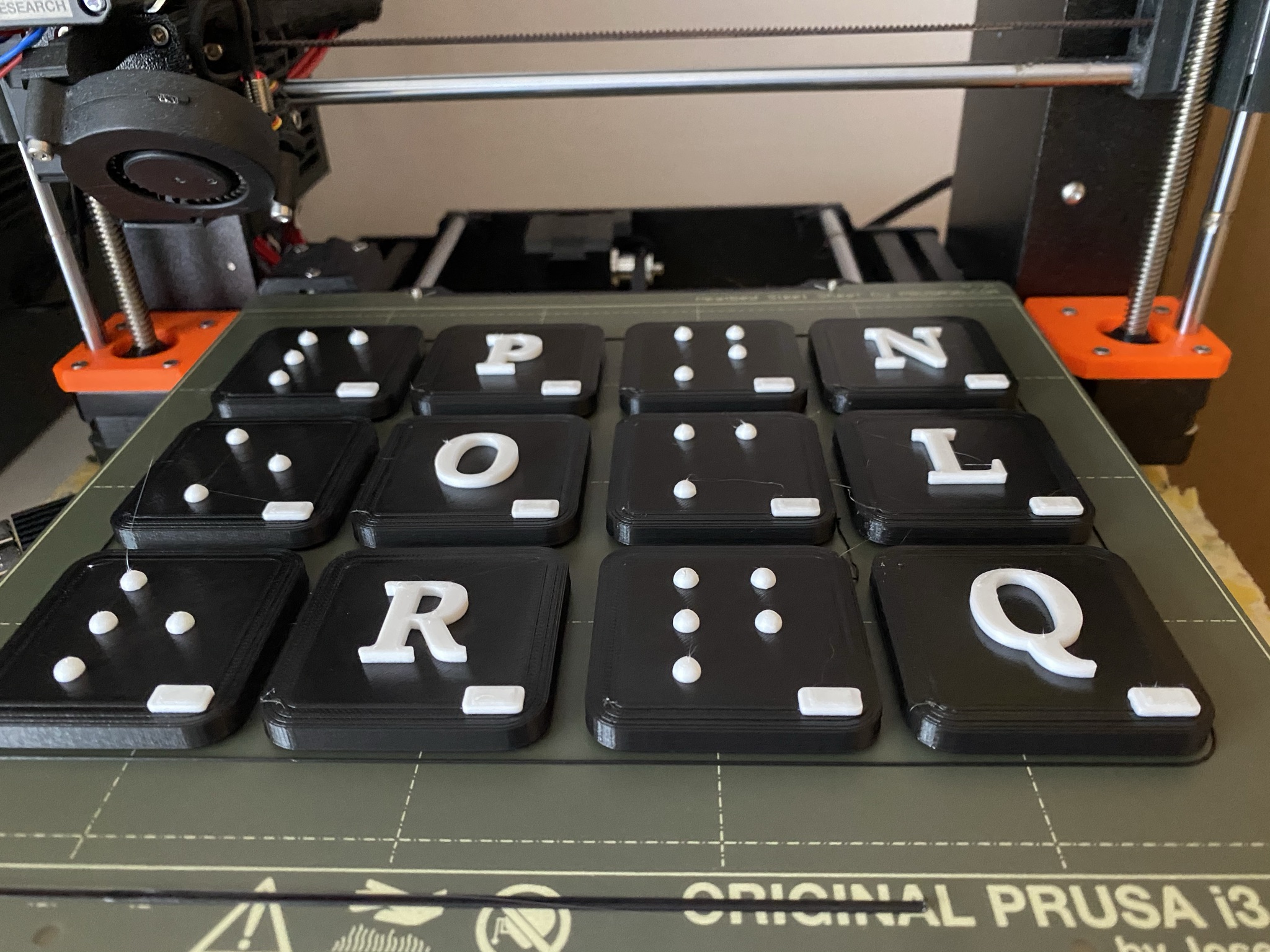 Braille writing by JiriVasko | Download free STL model | Printables.com