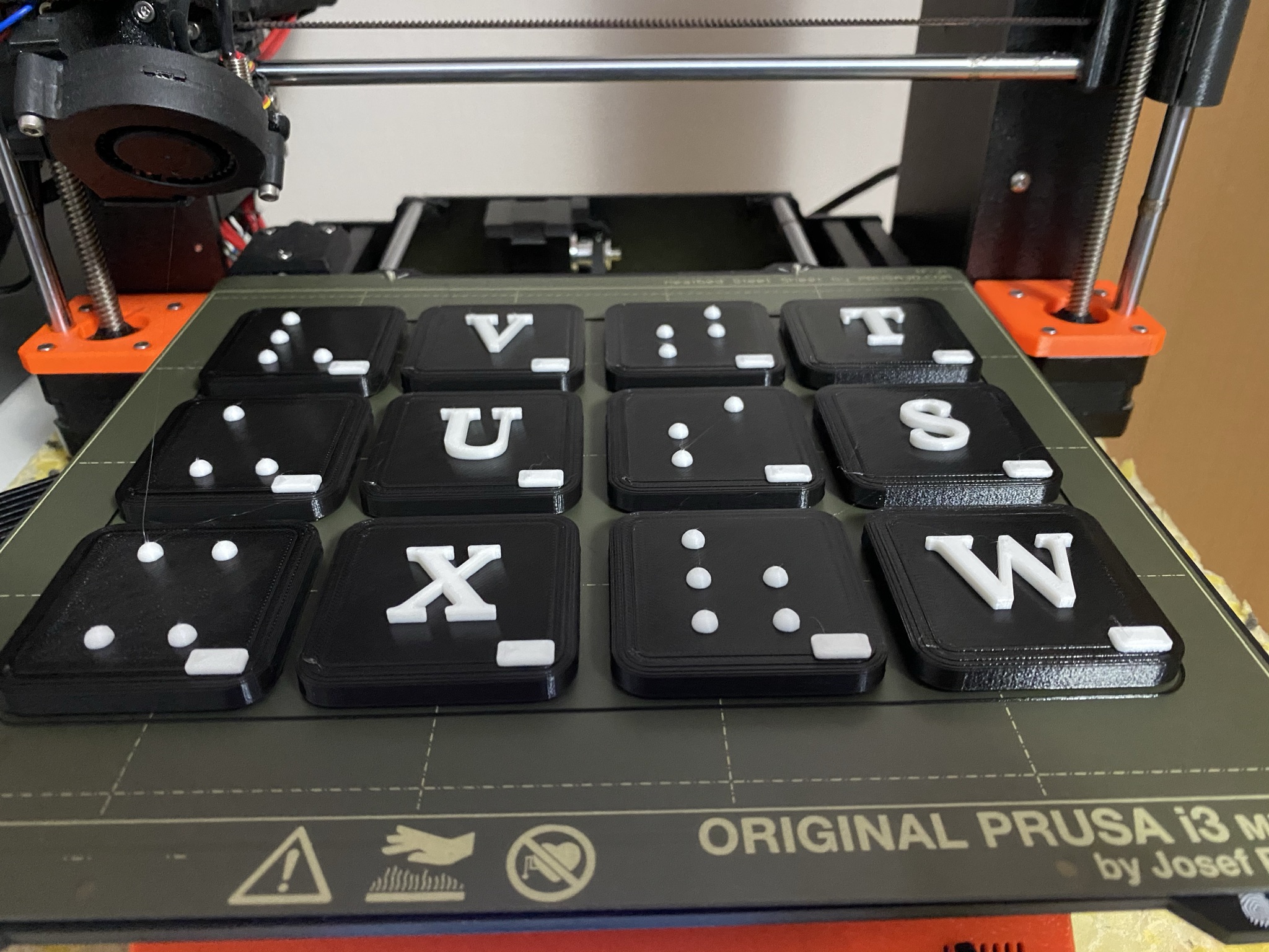 Braille writing by JiriVasko | Download free STL model | Printables.com