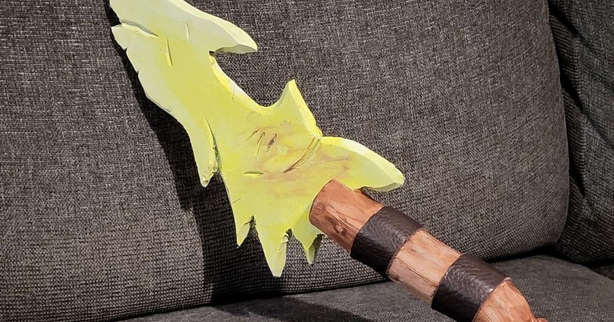 Abyssal Razor (Valheim) by Citruspers | Download free STL model ...