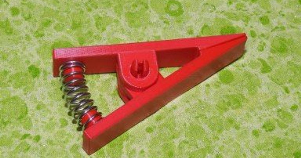 A Strong Bag Clip by SteveS42 | Download free STL model | Printables.com