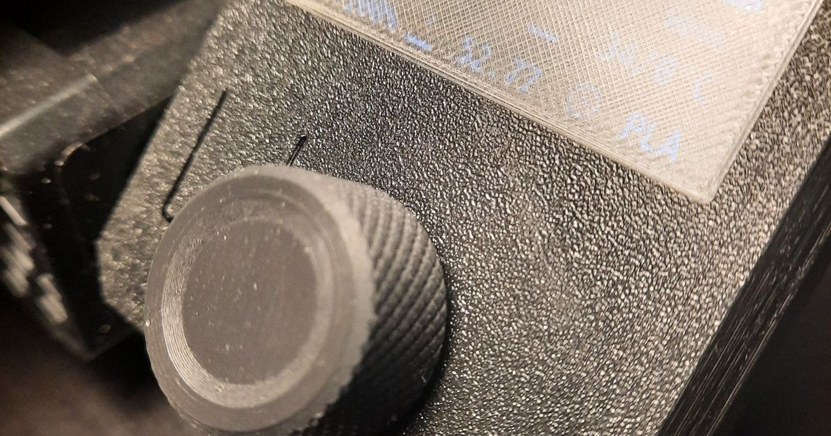 The Knurled LCD Knob by baer | Download free STL model | Printables.com