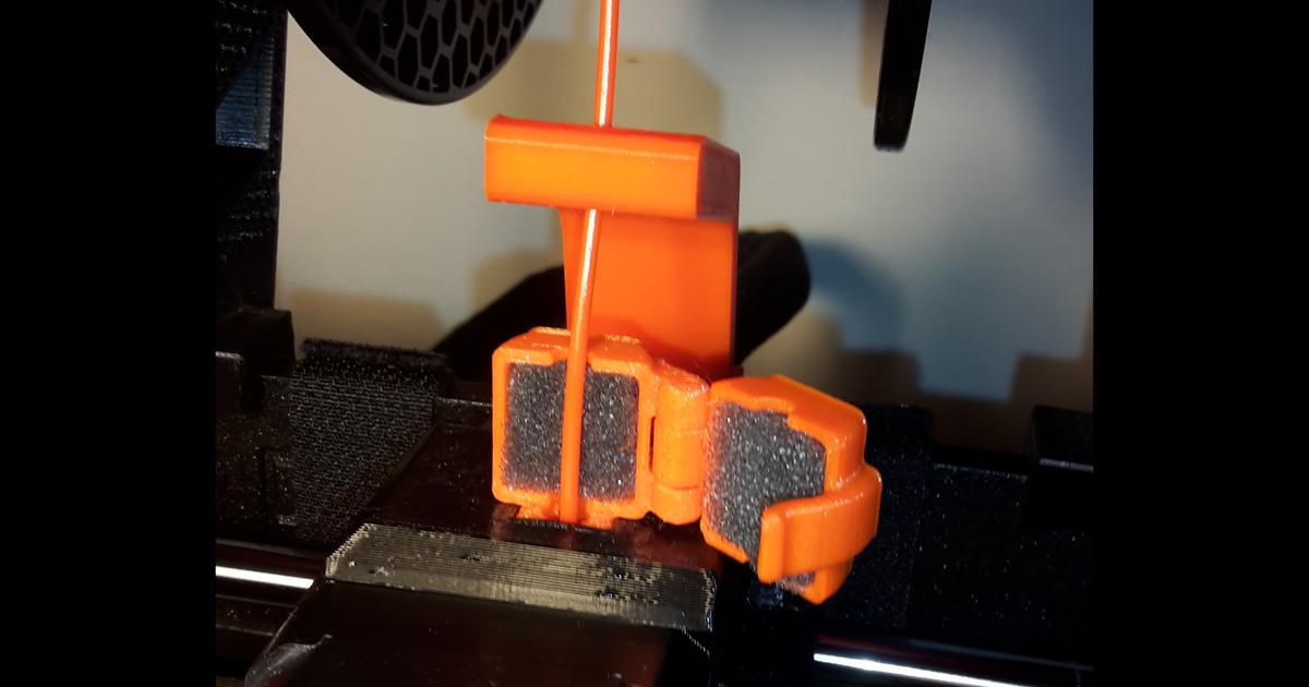 Extruder Dust Filter - Prusa I3MK3S by pilniczek | Download free STL model | Printables.com