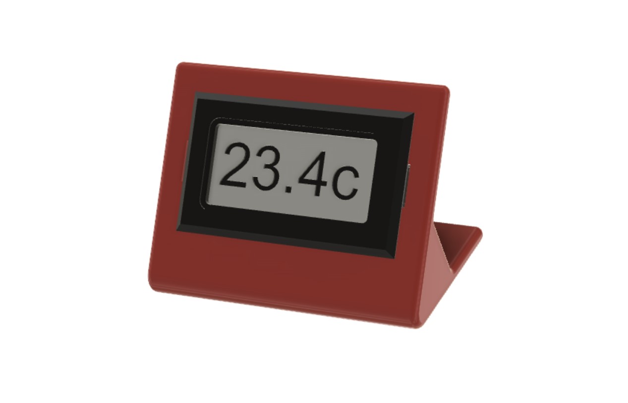 Digital thermometer stand by Klave | Download free STL model ...