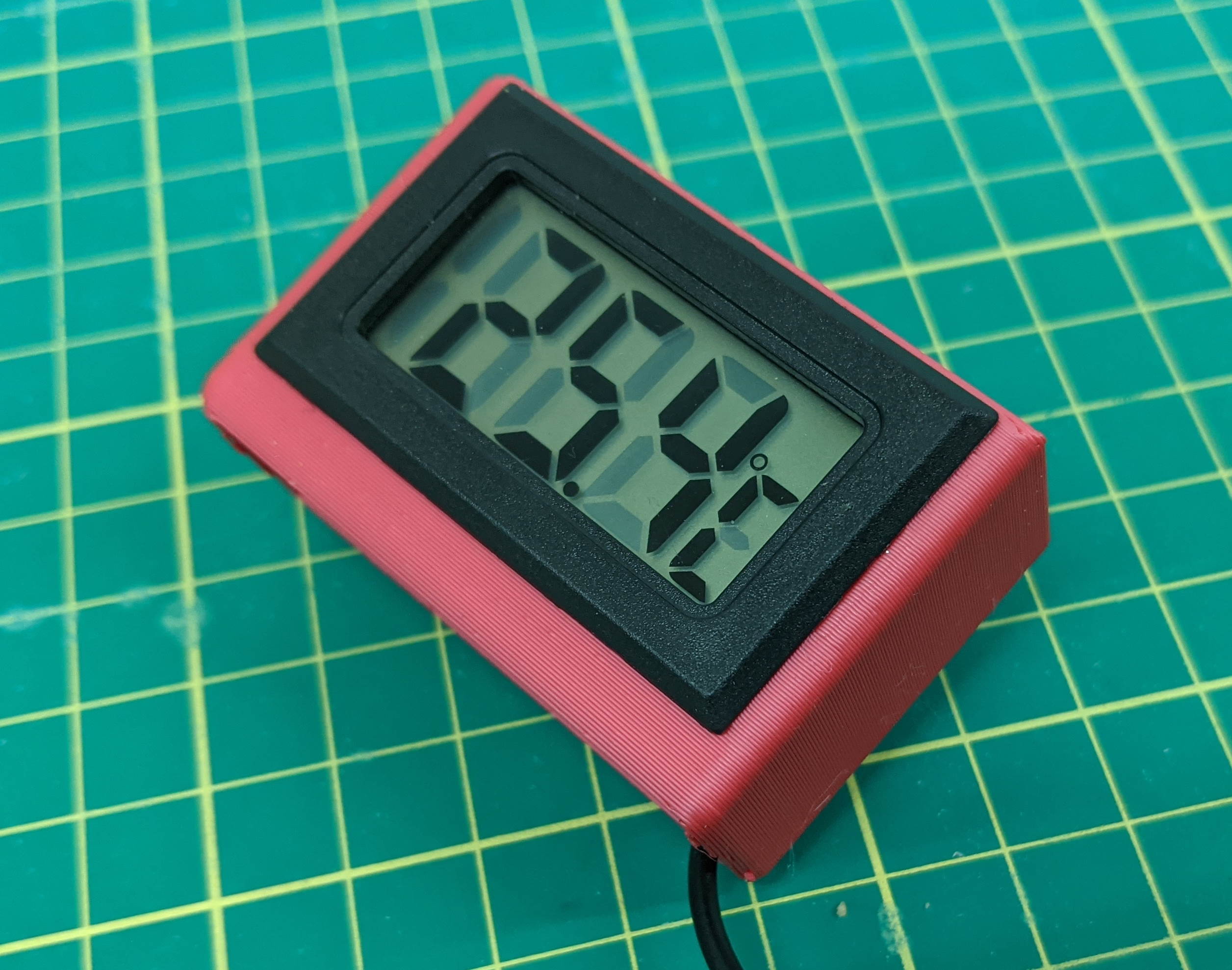 Digital thermometer stand by Klave | Download free STL model ...
