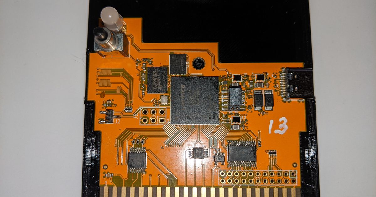 C64 The Orange Cartridge snap-fit cartridge shell by Shellgame ...