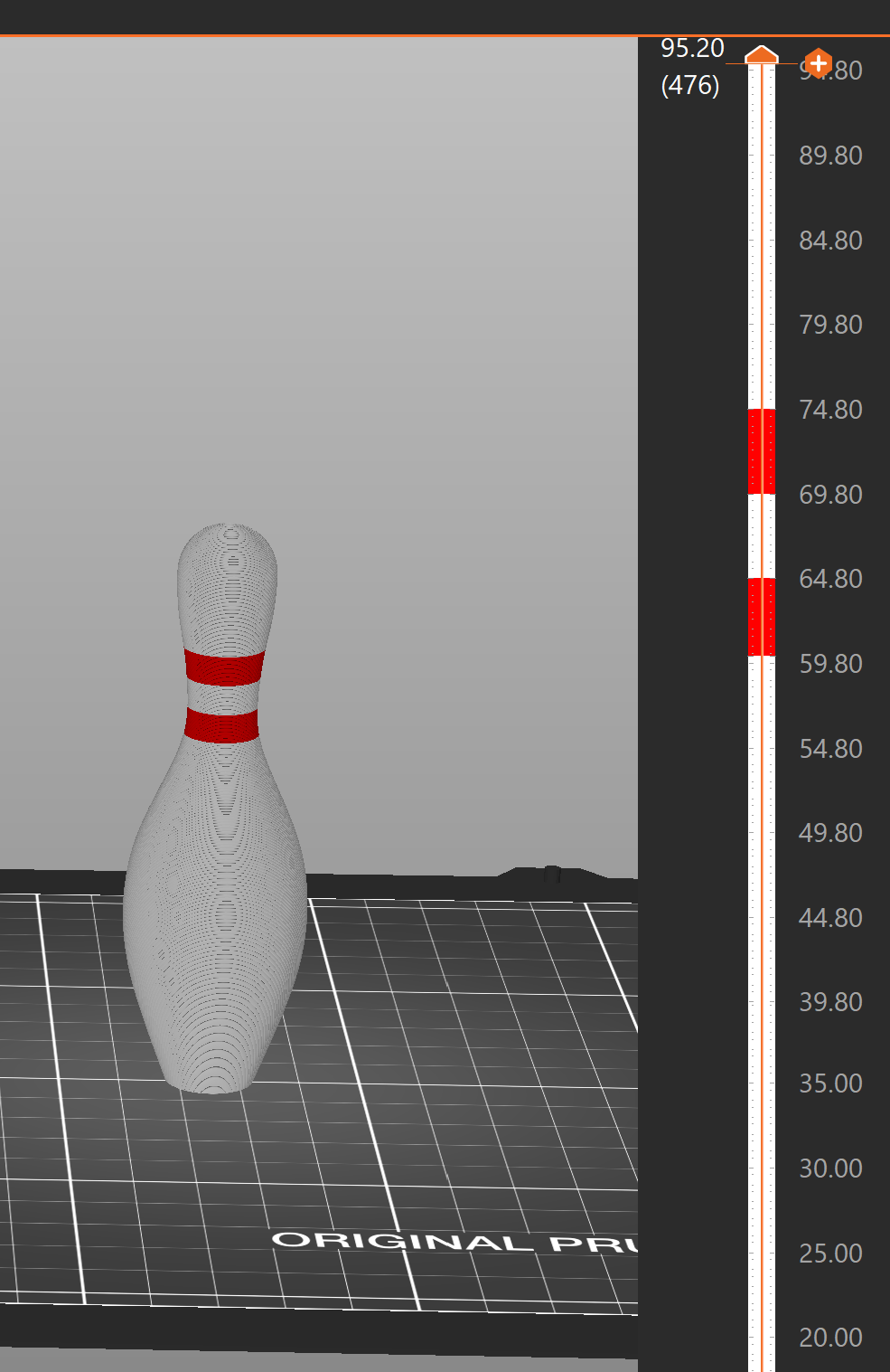 Bowling Pin - Dual Stripe - Single and Multi-Material by Spool Designs ...