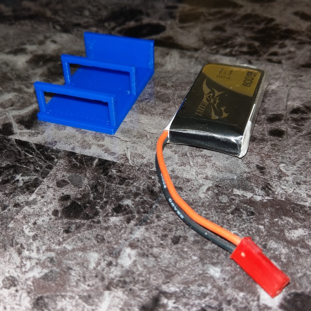 Battery Holder (LiPo - B01N74TTW6) by danny6869 | Download free STL ...