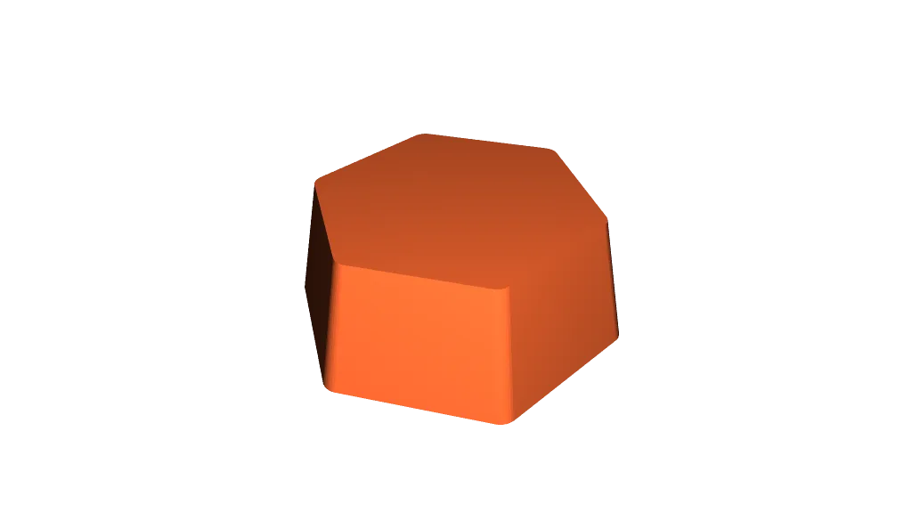 Hex Key Cap by plainoldcheese | Download free STL model | Printables.com