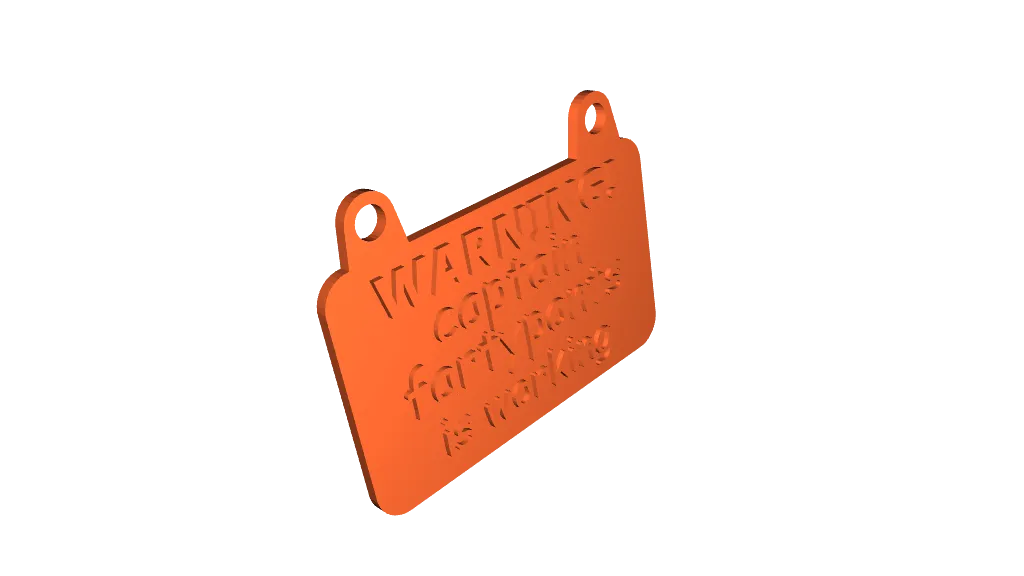 warning by awelshman | Download free STL model | Printables.com