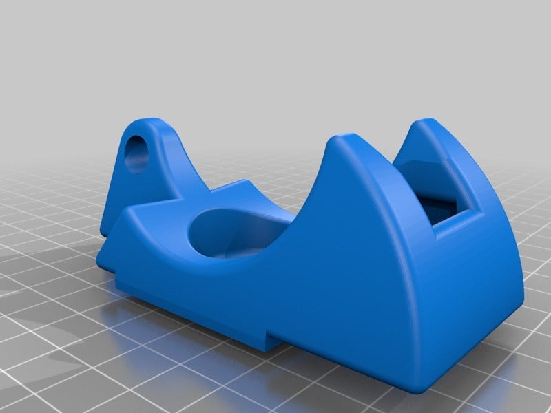 Rotatable tube clamp by Buffedelic | Download free STL model ...