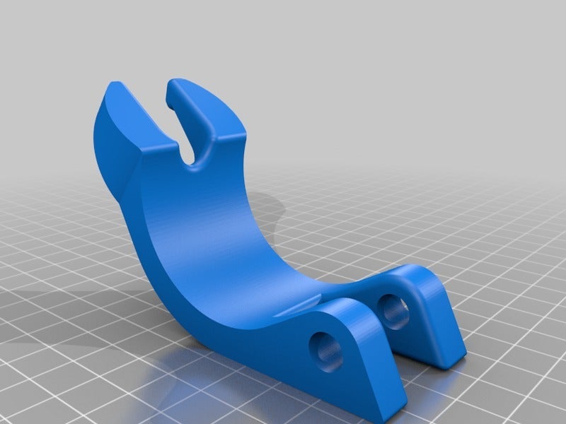 Rotatable tube clamp by Buffedelic | Download free STL model ...