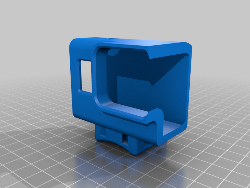 Gopro Hero7 mounts for fuselage with and without visible screen by ...