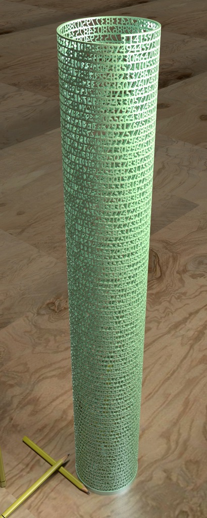 Tower of Pi - XXL by roman_hegglin | Download free STL model ...