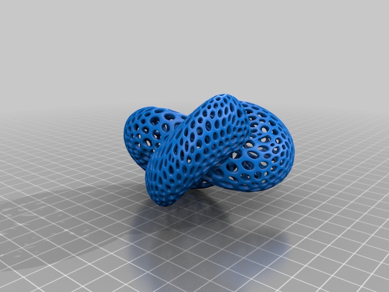 Math Shape - Voronoi Style by roman_hegglin | Download free STL model ...