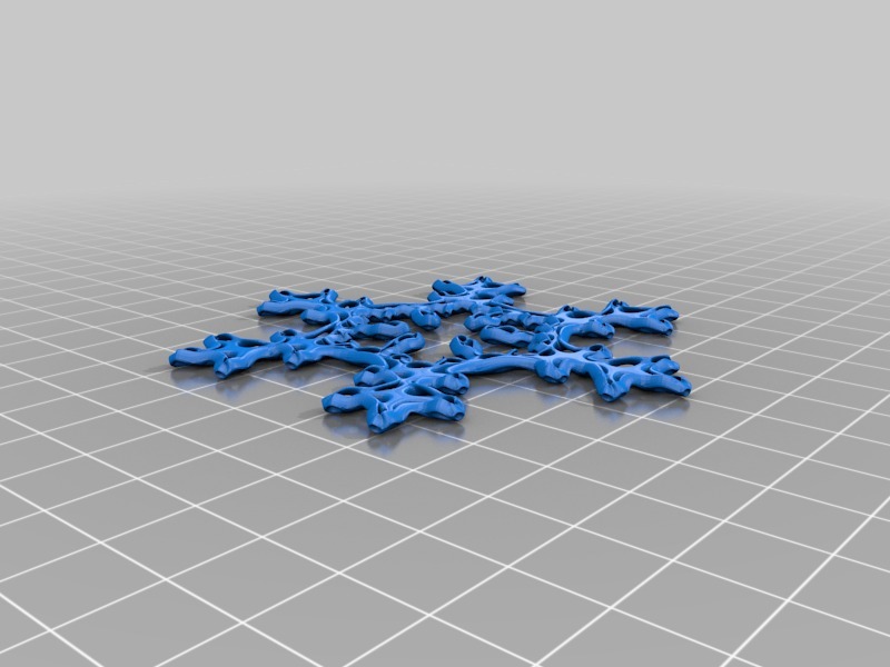 Snowflake - Voronoi Style by roman_hegglin | Download free STL model ...