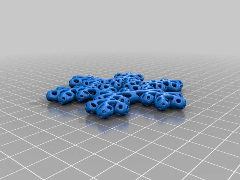 Snowflake - Voronoi Style by roman_hegglin | Download free STL model ...