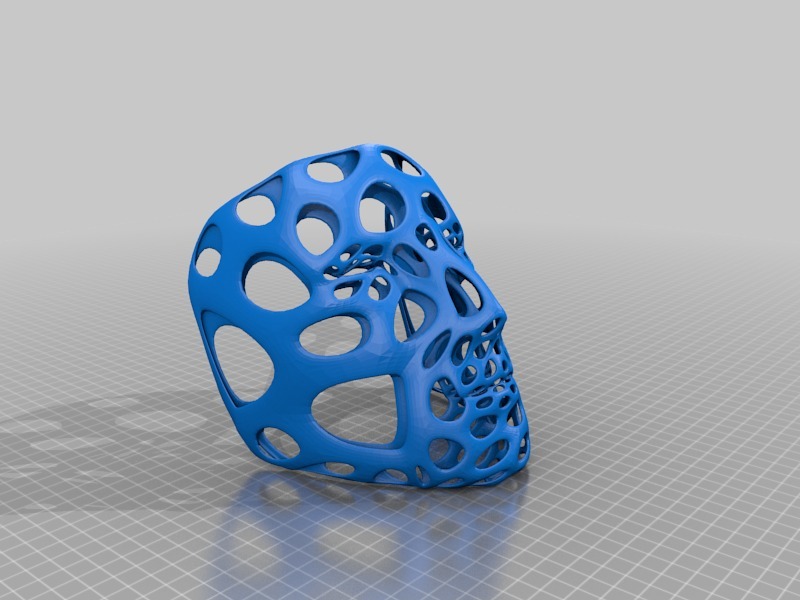 Polygon Mask Voronoi Style By Romanhegglin Download Free Stl Model 