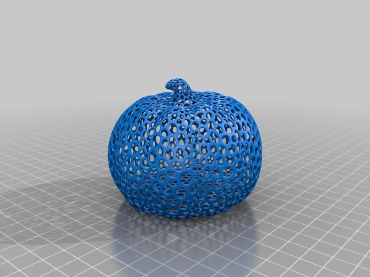 Pumpkin - Voronoi Style by roman_hegglin | Download free STL model ...