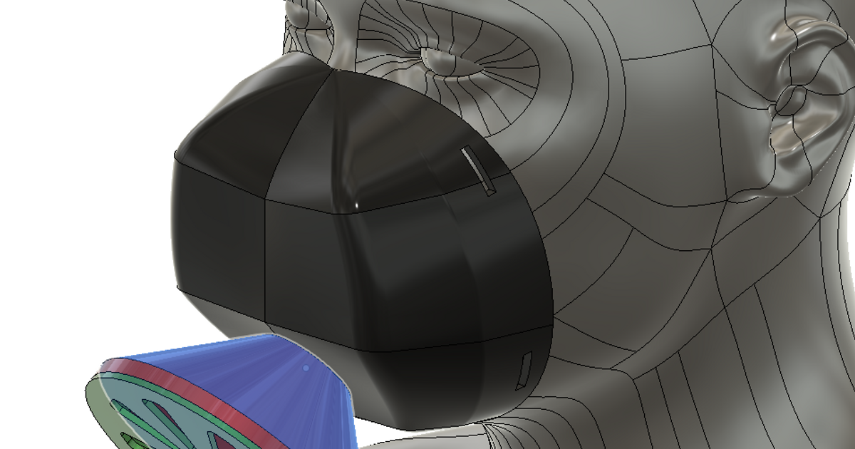 Improvised face mask by Martin Gren | Download free STL model ...