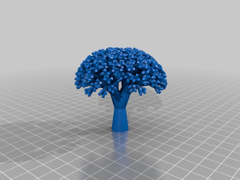 Recursive Broccoli by roman_hegglin | Download free STL model ... Recursive Broccoli by roman_hegglin | Download free STL model ...
