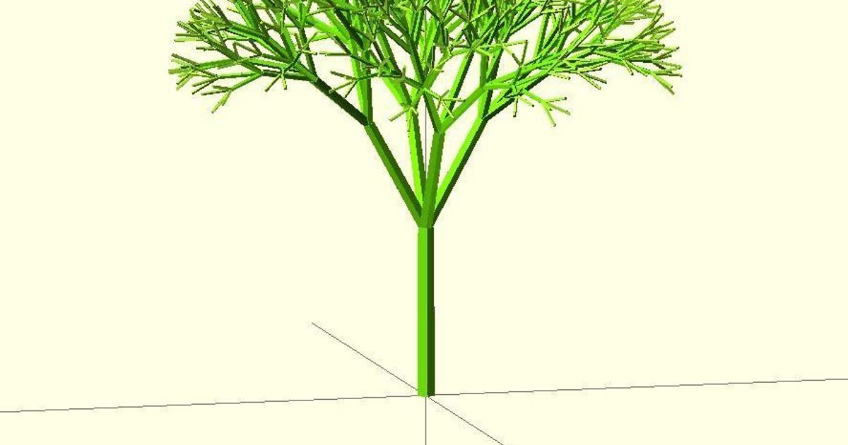 Recursive Tree by roman_hegglin | Download free STL model | Printables.com