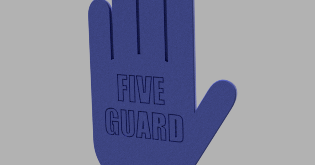 Five Guard by Bugman_140 | Download free STL model | Printables.com