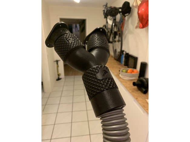 osVAC Y Adapter 2-F32-Y-M32 by edreesen | Download free STL model ...