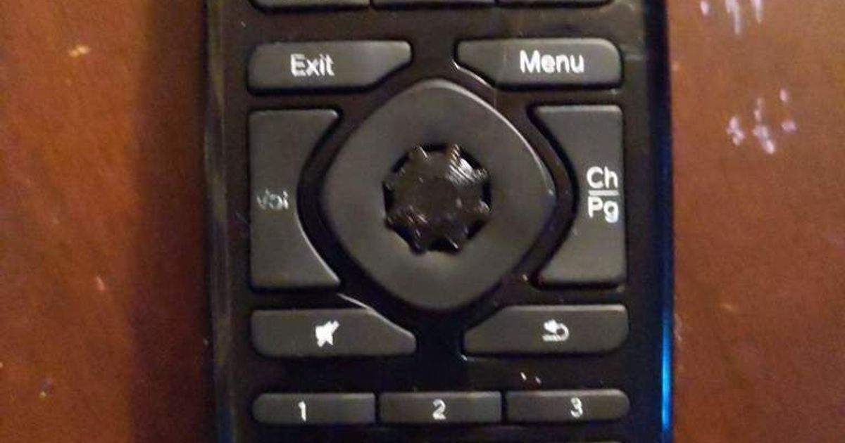 Logitech Harmony Smart Hub Companion Remote OK Button by hymness1 ...