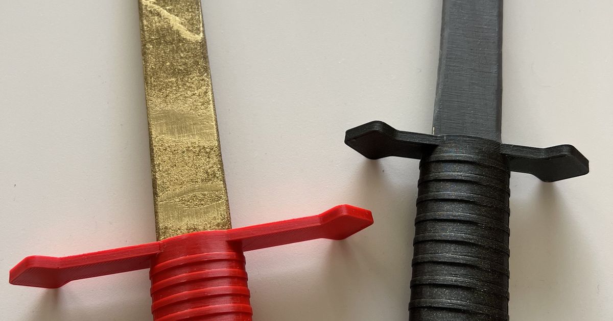 Sword handles by The occasional extrusionist | Download free STL model ...