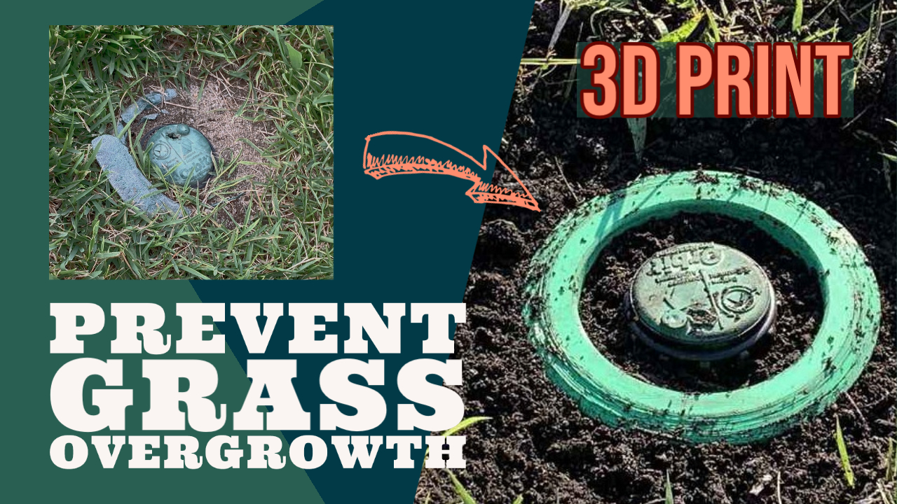 Grass Protection Ring for Rotary Sprinkler Head by jimerb | Download ...