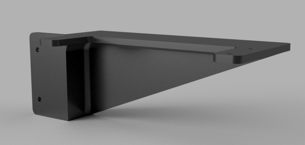 Display Mounting Bracket - Fusion 360 by ECF | Download free STL model ...
