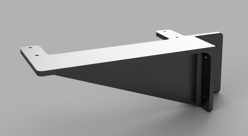 Display Mounting Bracket - Fusion 360 by ECF | Download free STL model ...