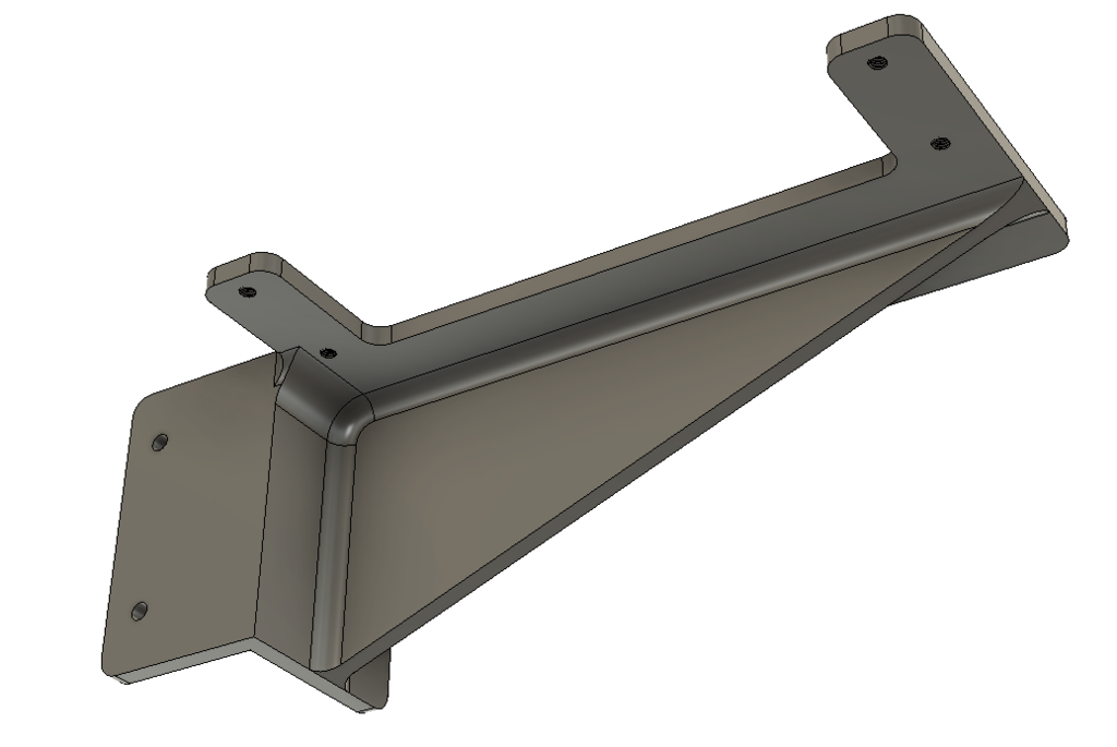 Display Mounting Bracket - Fusion 360 by ECF | Download free STL model ...