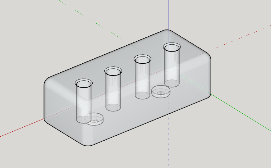 Hex Bit Storage Rack with Magnetic Base by Bob D. | Download free STL ...