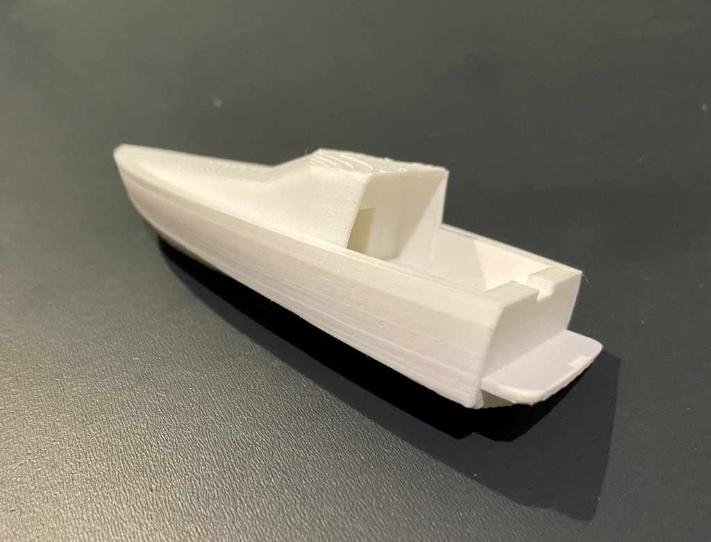 Scale Boat with Wave Stand by lucas4 | Download free STL model ...