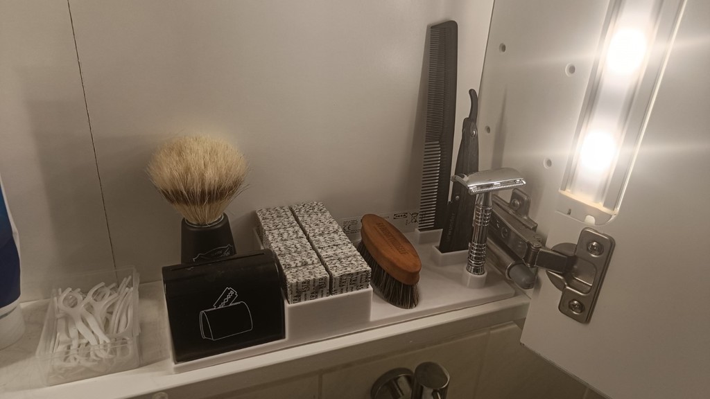 Shaving Accessories Tray by ErikSlevin | Download free STL model ...