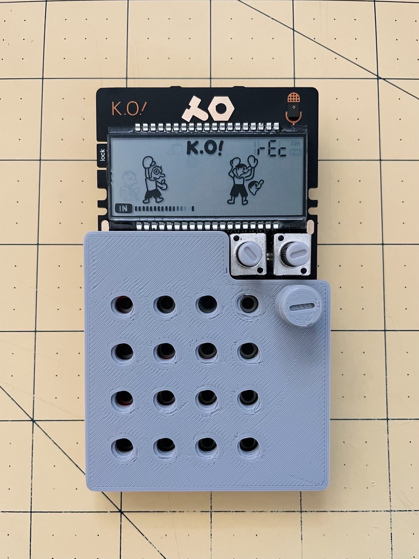 Hands-free recording cover for PO-33 by beepBot! | Download free STL ...