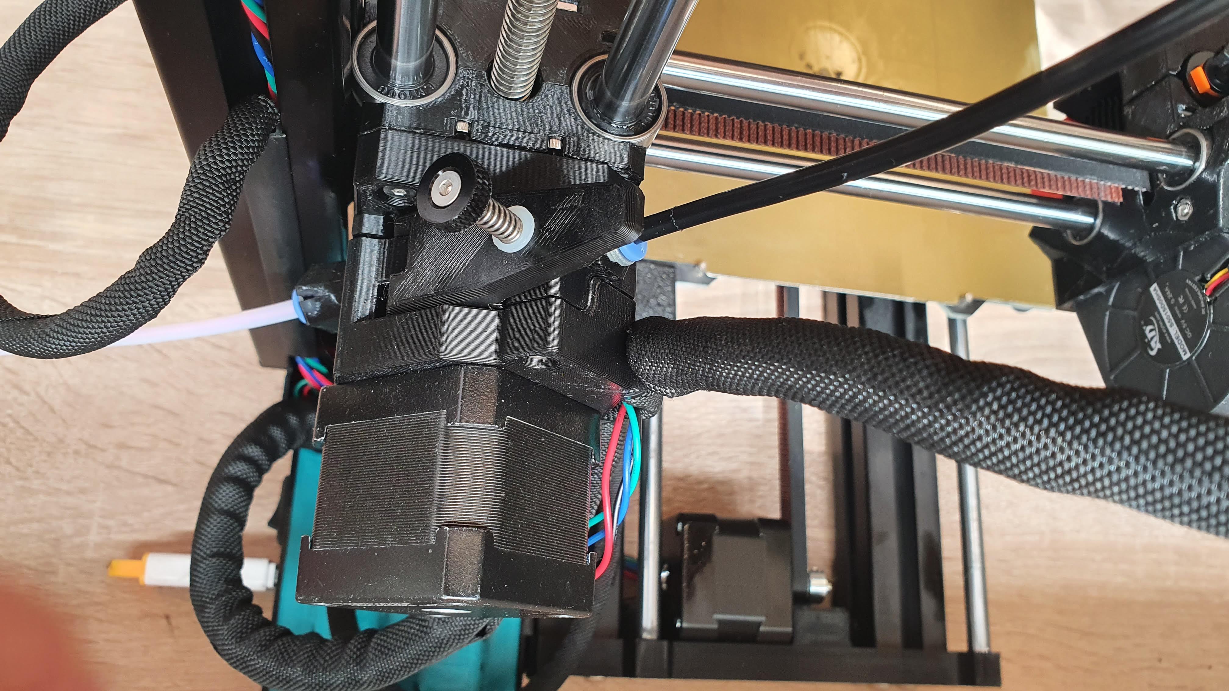 Pursa Mini Bondtech Extruder - Bowden Fitting and optimised ...