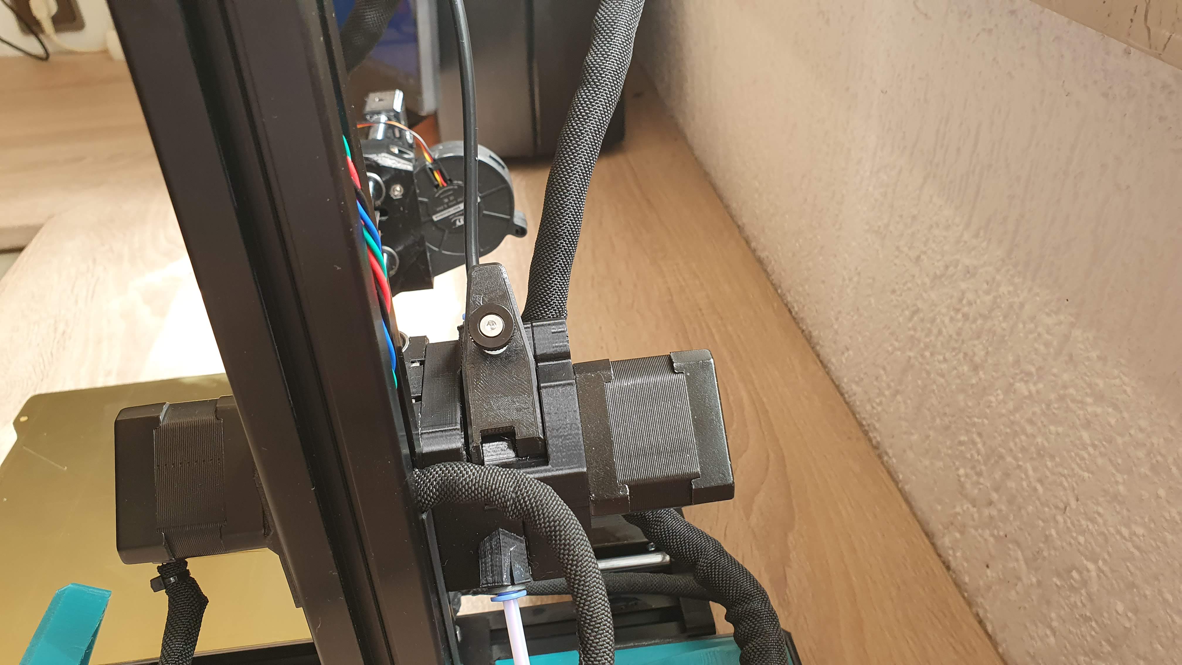 Pursa Mini Bondtech Extruder - Bowden Fitting and optimised ...