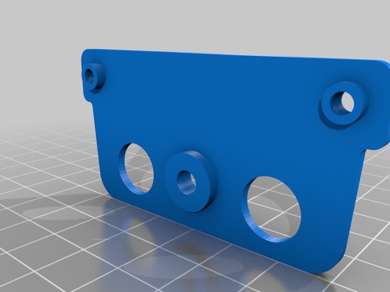 Flashforge Dreamer Palette 2 PTFE Mounting Bracket by fmMike | Download ...