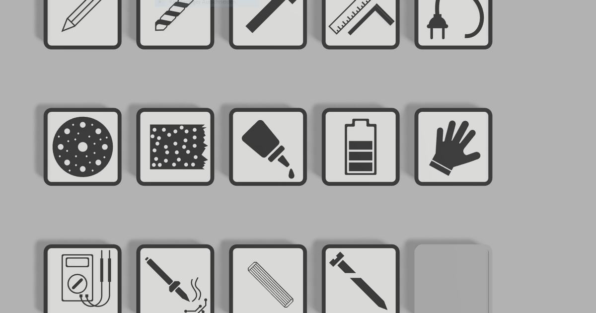 Organizer Symbol, workshop by TD3D | Download free STL model ...