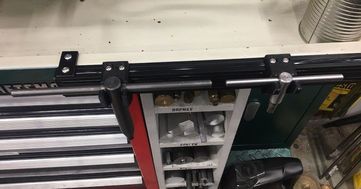 Machine Tool Rack System for 2040 V-Slot Extruded Rail by Netpackrat ...