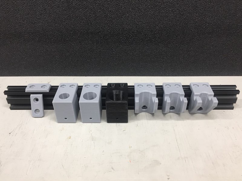 Machine Tool Rack System for 2040 V-Slot Extruded Rail by Netpackrat ...