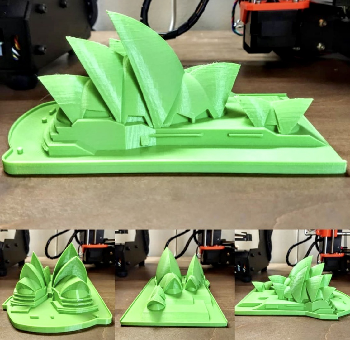 Sydney Opera House - Australia by MiniWorld3D | Download free STL model ...