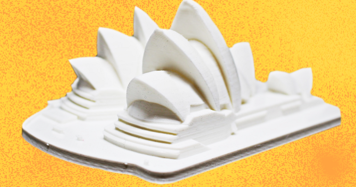 Sydney Opera House - Australia by MiniWorld3D | Download free STL model ...