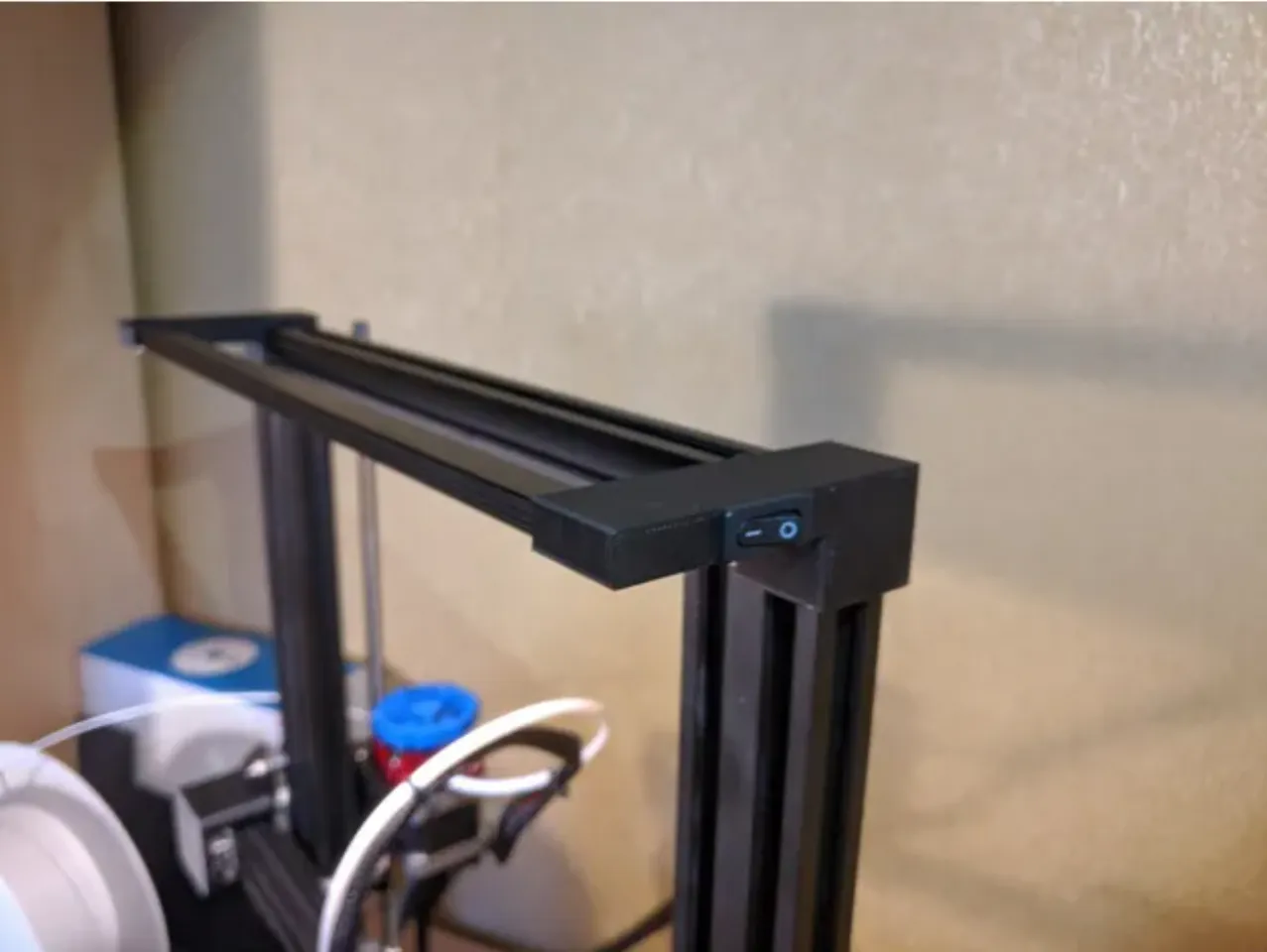 LED strip mounts for Ender 3 type printer by MartasSan | Download free ...
