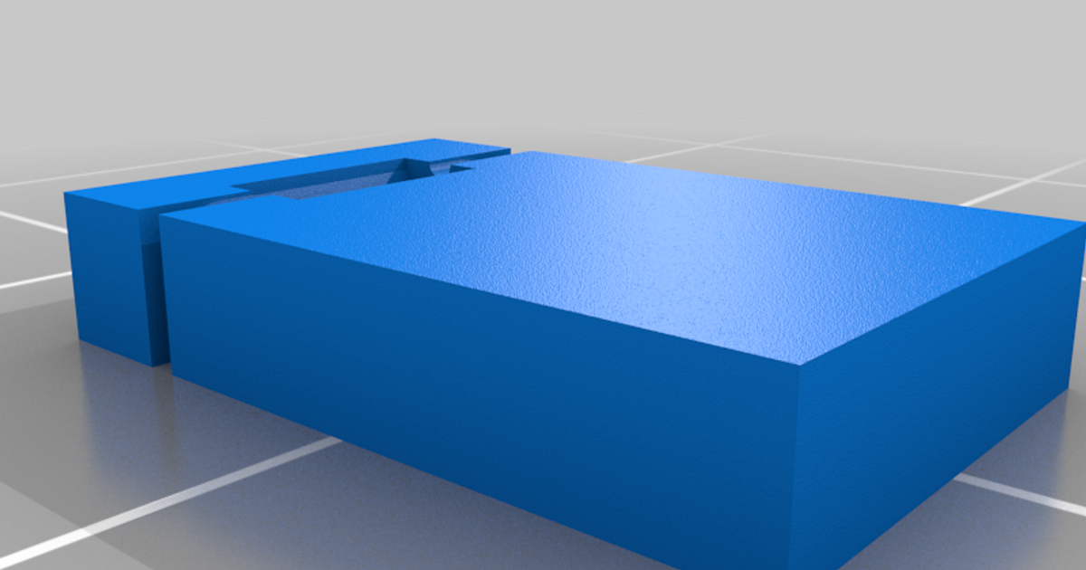 Diode lead bending jig (7mm) by MartasSan | Download free STL model ...