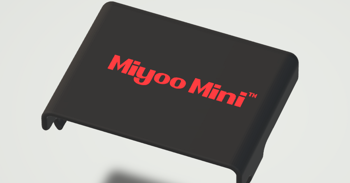Miyoo Mini Snap Cover With Miyoo Mini Logo por Zippy09 | Descargar ...